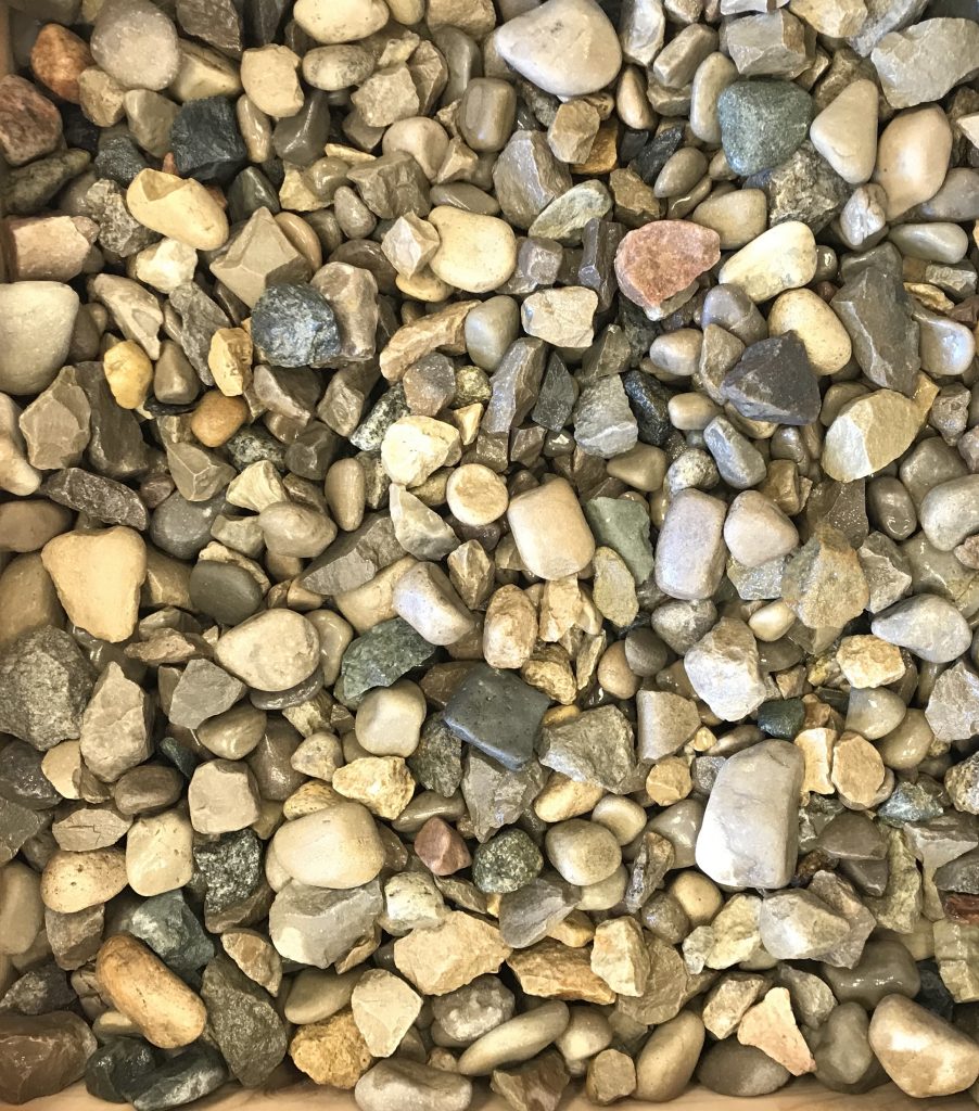 Small River Gravel 3/4" #57 - Champion Mulch & Landscape Supply