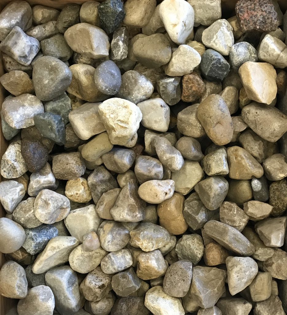 River Rock 1 1/2" -3" #4 - Champion Mulch & Landscape Supply